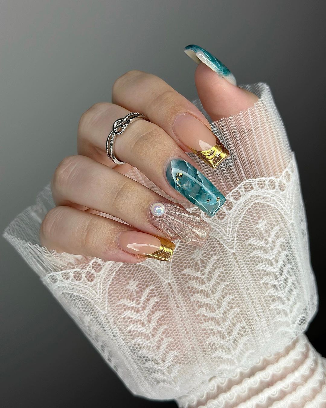 Sea shell nails: a nova tendência Nail Art que vai te conquistar
