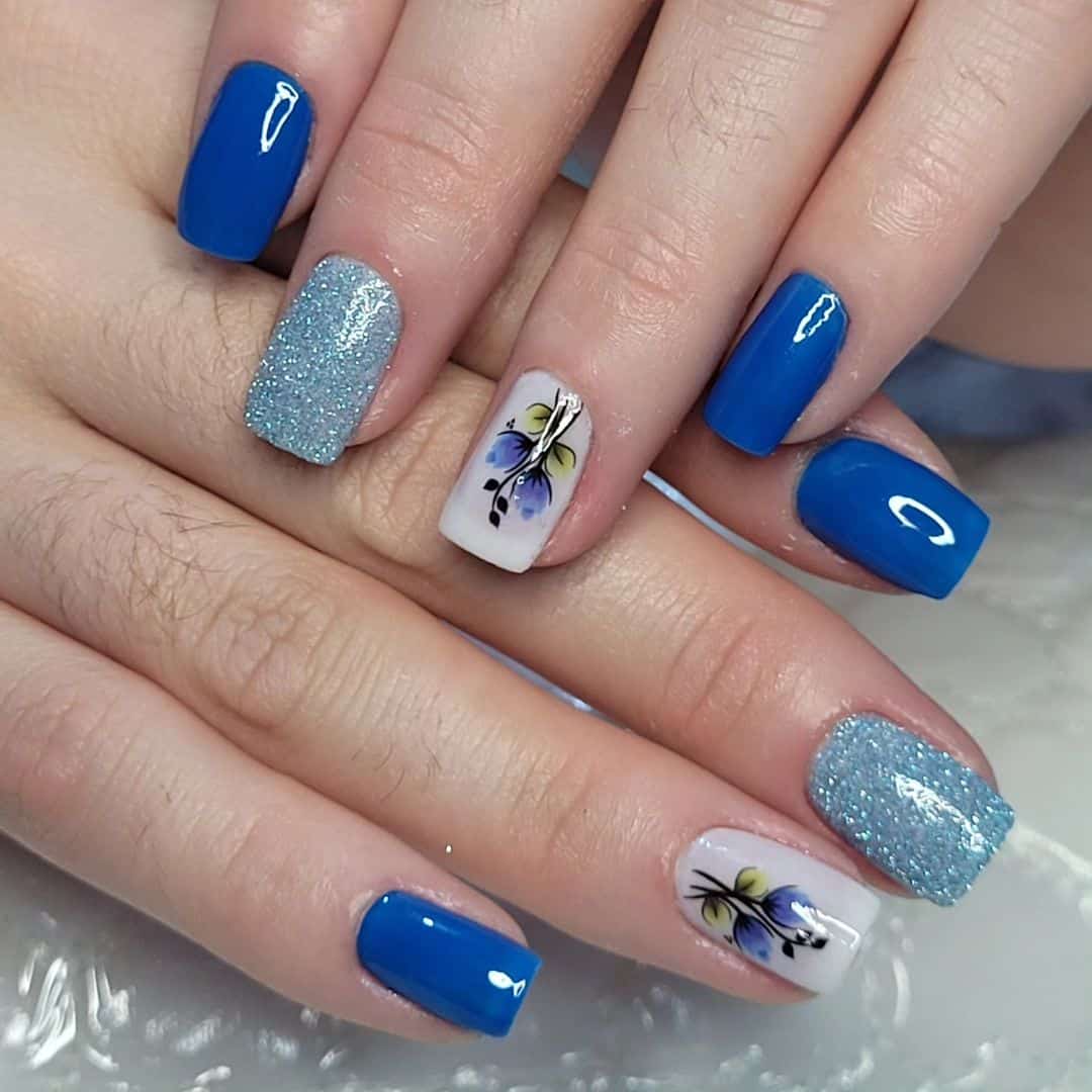 Unhas Decoradas Azul: 5 Ideias Estilosas para Você Arrasar - Ella's ...